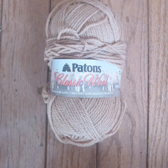 Patons | Office | Skein Patons Classic Wool Color Sesame 223 Yds | Poshmark